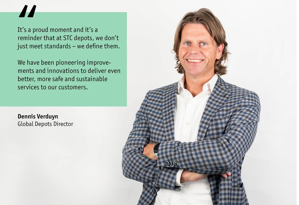 STC Moerdijk depot celebrates 3 years of going green | Stolt Tank ...