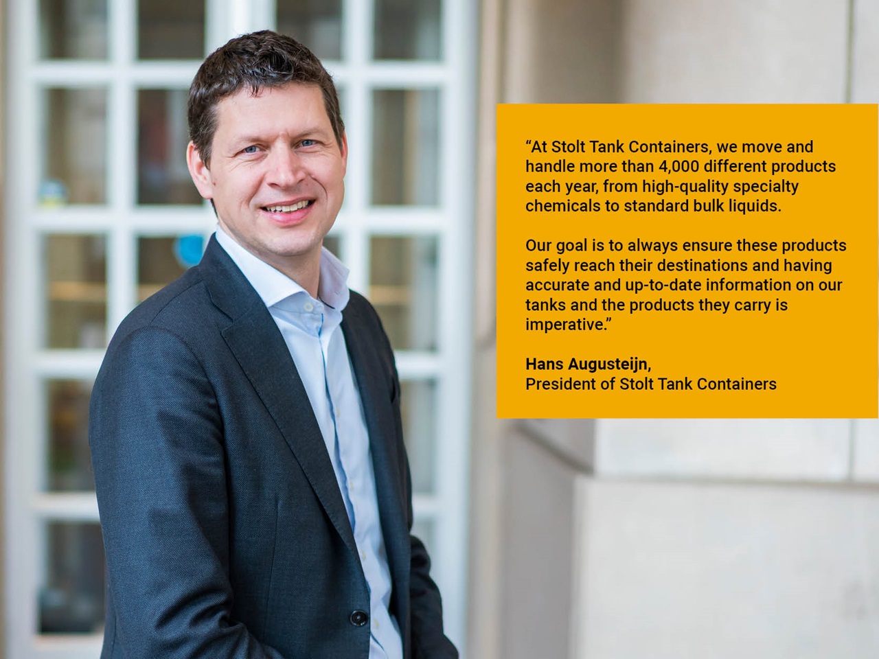 Driving safety with data insights | Stolt Tank Containers